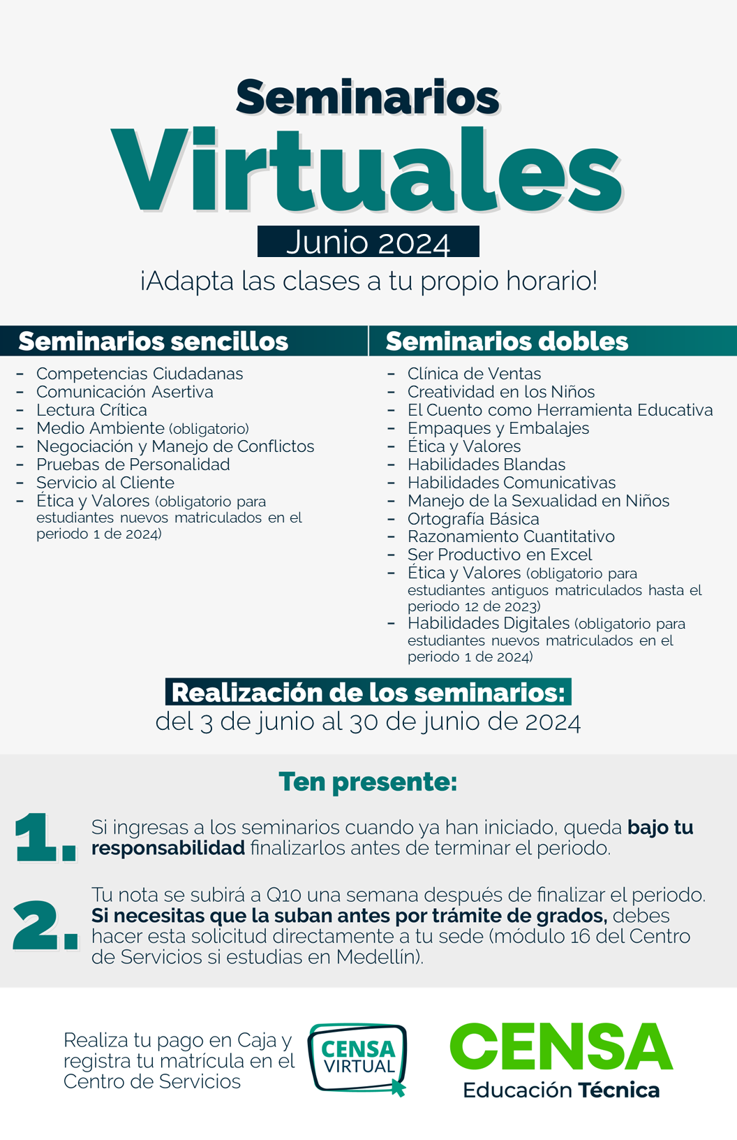 CENSA - Educación Técnica Laboral